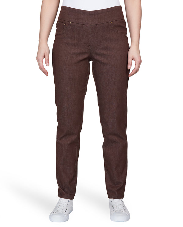 Ruby Road Petite Denim Faux Pocket Pants – Hamrick's Shop