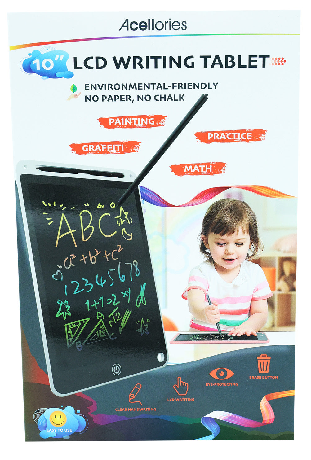 White LCD Writing Tablet – Hamrick's Shop