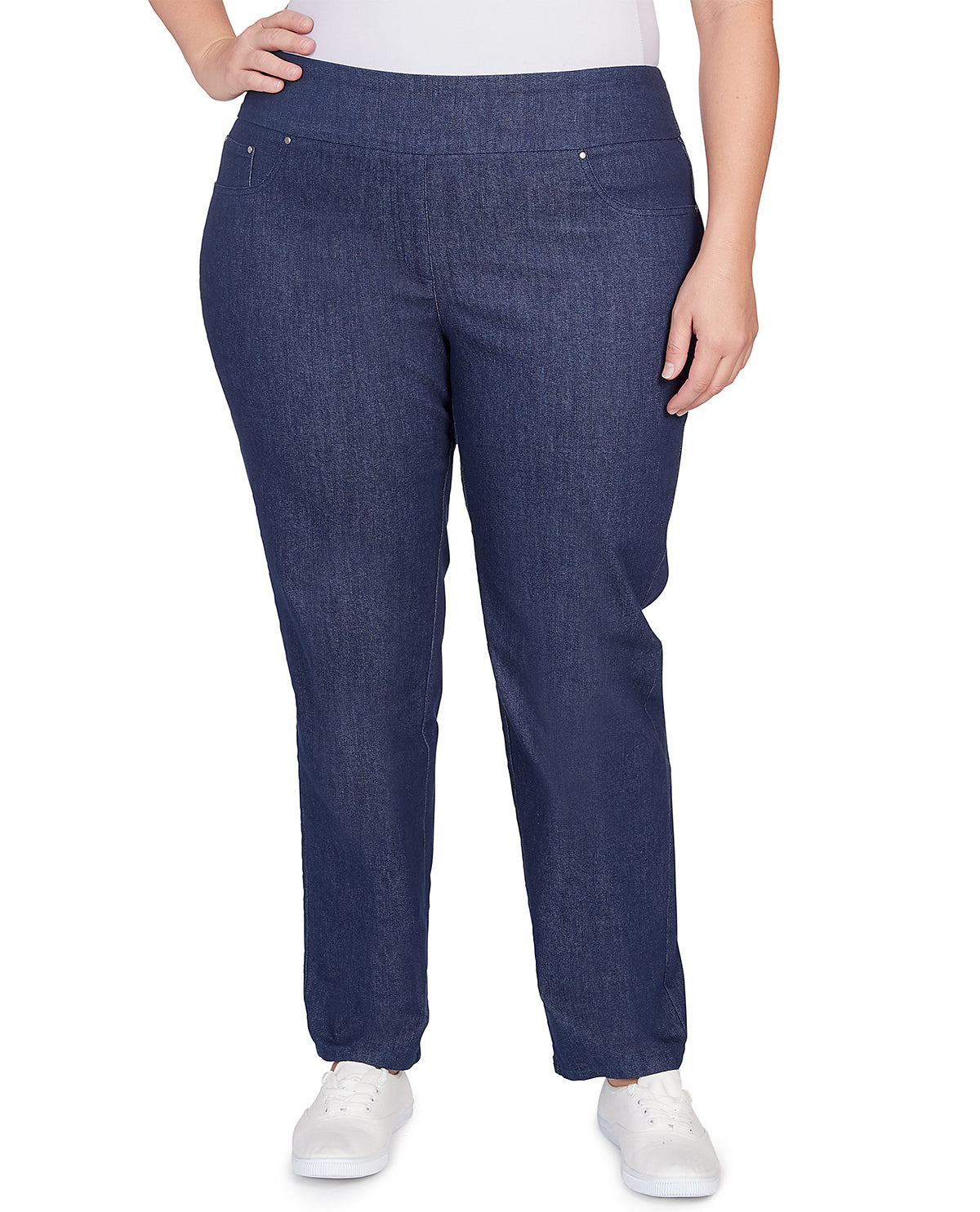 Ruby Road Plus Denim Pant – Hamrick's Shop