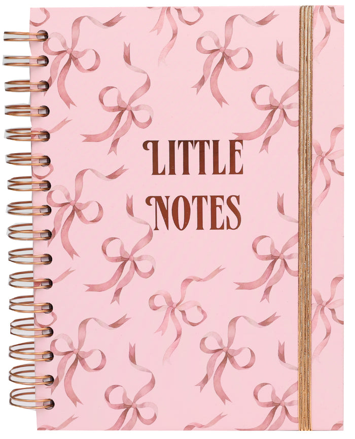 Spiral Notebook - Little Notes With Bows – Hamrick's Shop