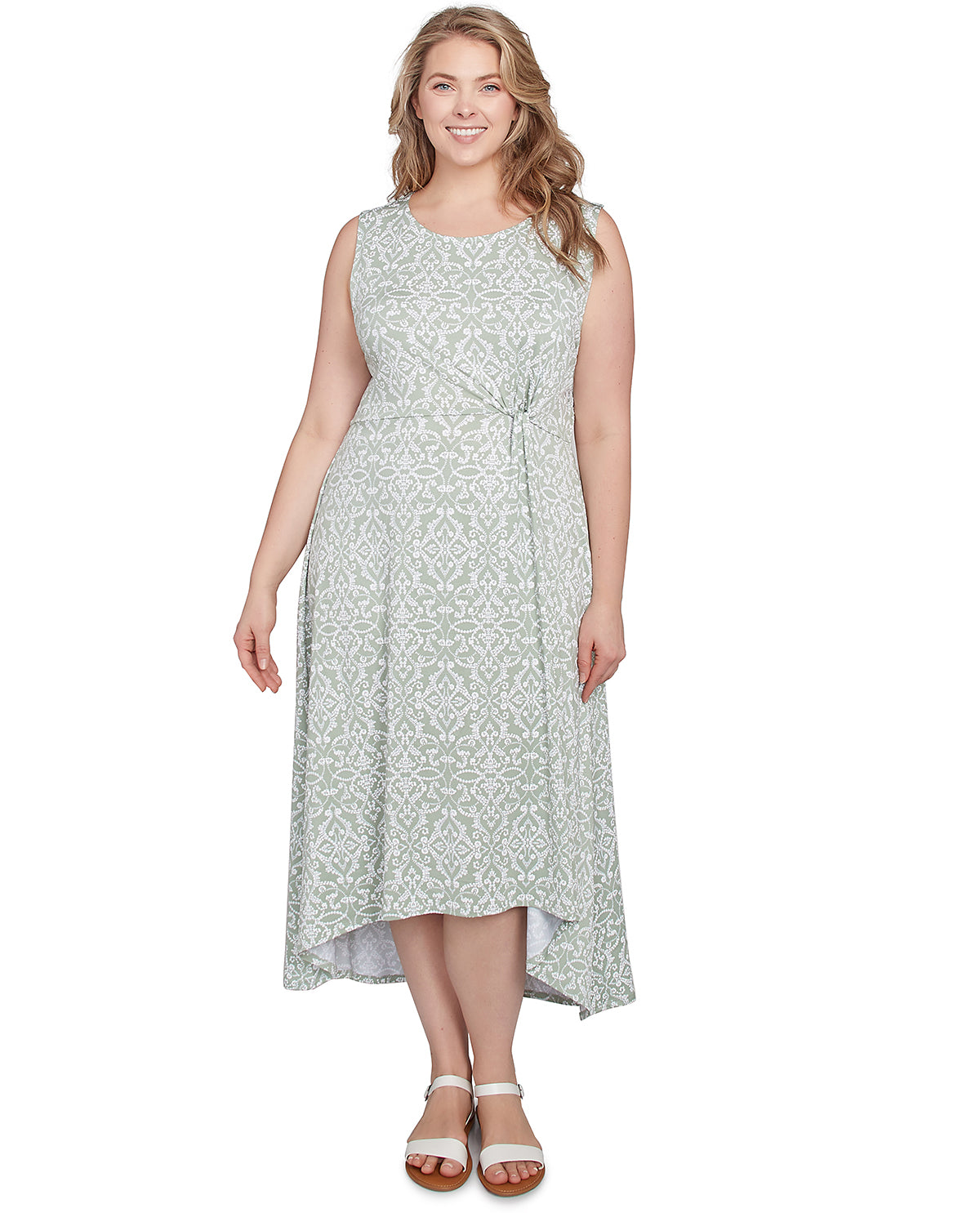 Ruby Road Must Haves Puff Medallion Dress – Hamrick's Shop