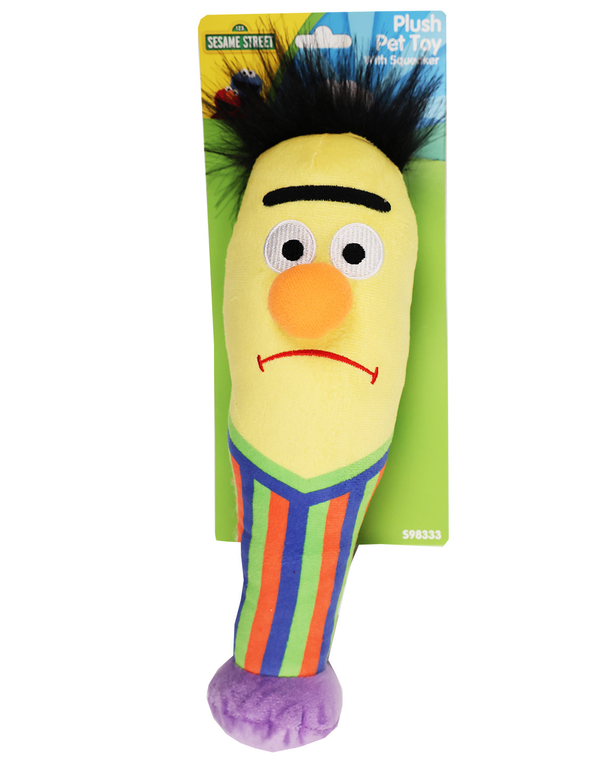 Sesame Street Bert Plush Dog Toy – Hamrick's Shop