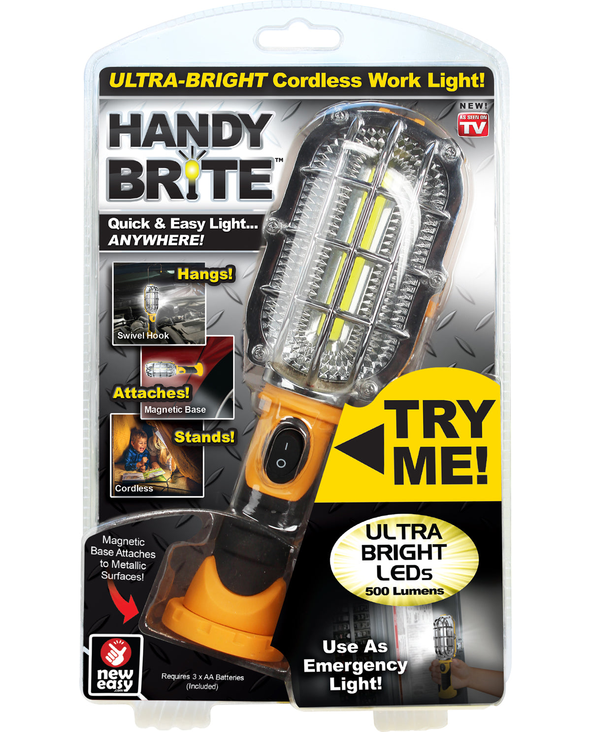 Handy Brite Ultra Bright Cordless LED Work Light – Hamrick's Shop