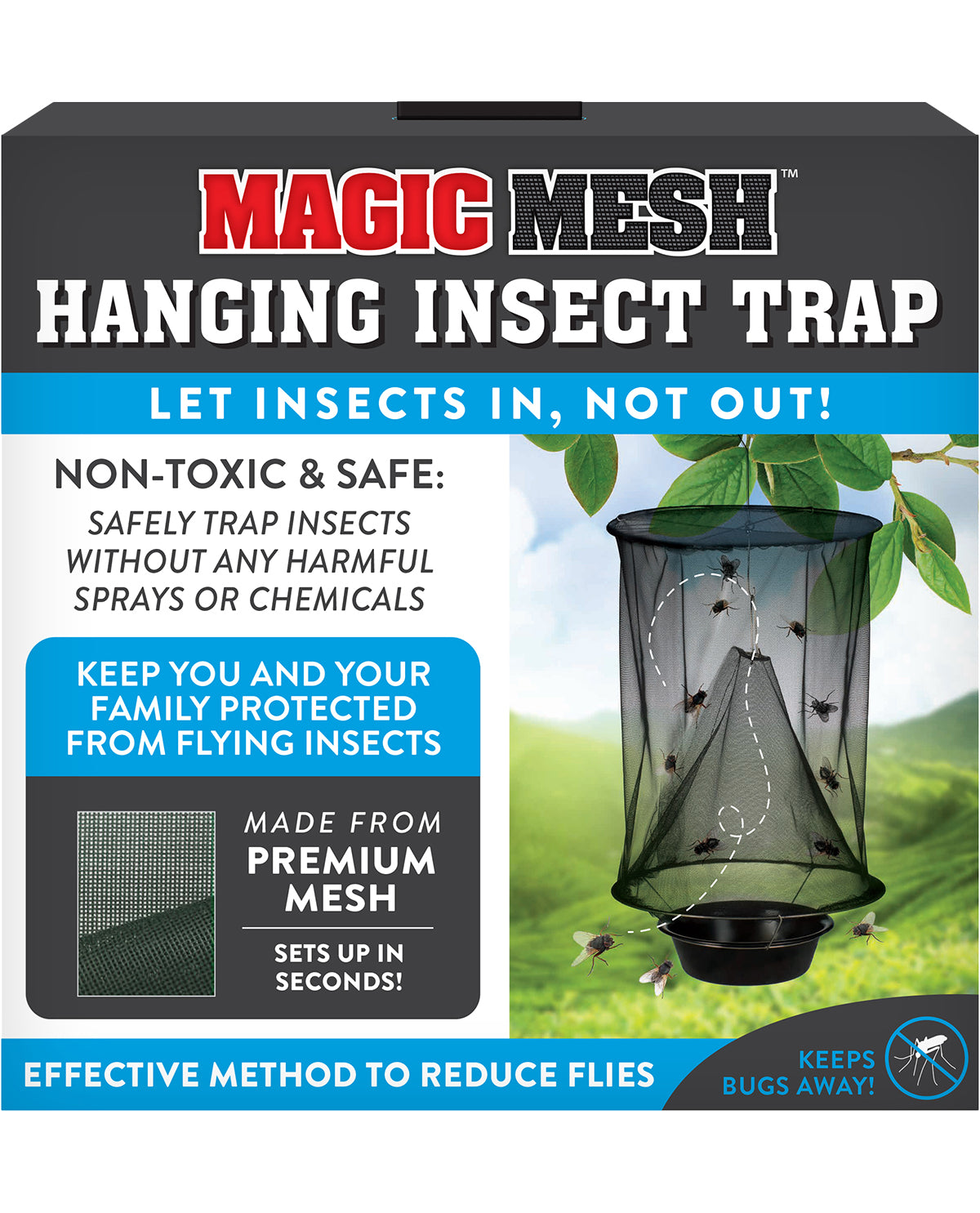 Magic Mesh Hanging Insect Trap – Hamrick's Shop