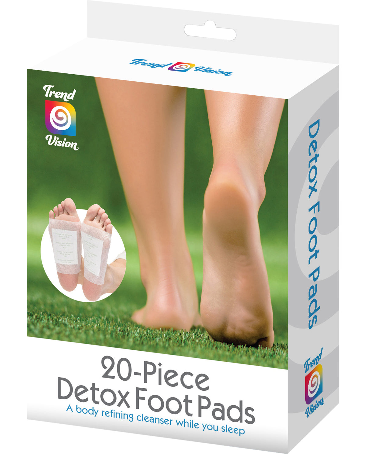 Trend Vision Detox Foot Pads - Set of 20 – Hamrick's Shop